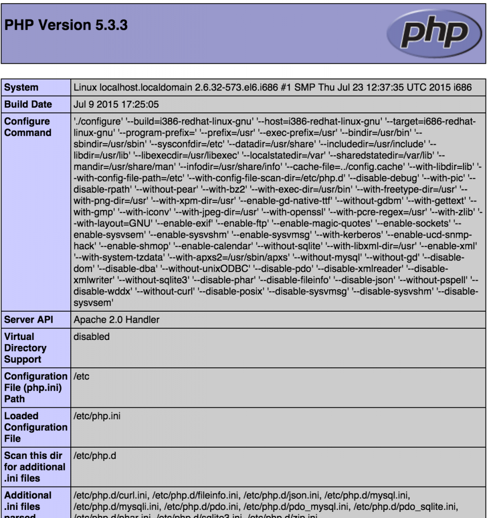 Instalar Apache PHP MySQL en Linux Instalar Apache PHP MySQL en Linux